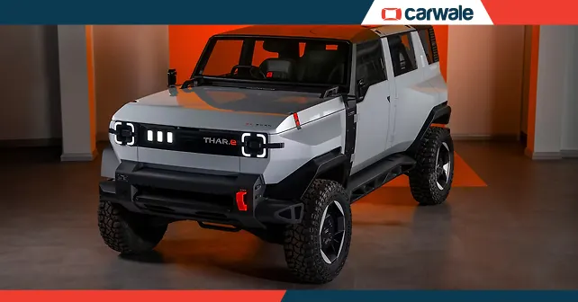 Mahindra Thar.e First look - CarWale