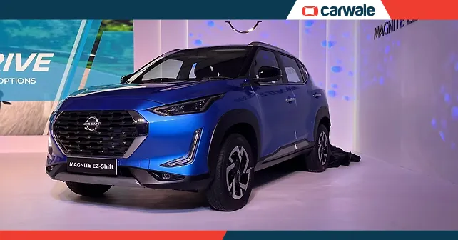 Nissan Magnite AMT unveiled in India - CarWale