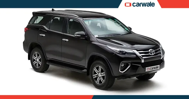 India Exclusive! Toyota Fortuner prices hiked by up to Rs. 70,000 - CarWale
