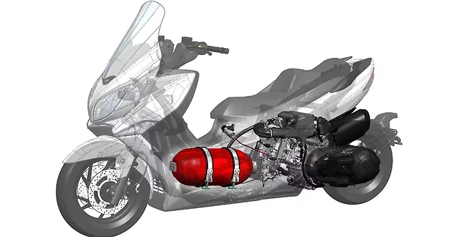 REVEALED! Hydrogen-powered Suzuki Burgman showcased in Japan - BikeWale