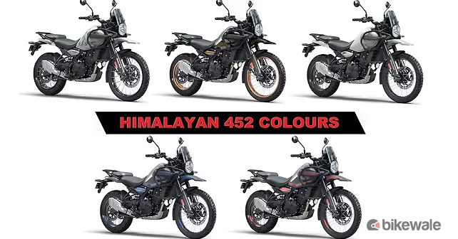 Royal Enfield Himalayan 452 colour options revealed - BikeWale