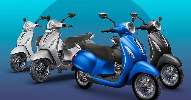 2024 Bajaj Chetak Urbane available in four colour options - BikeWale