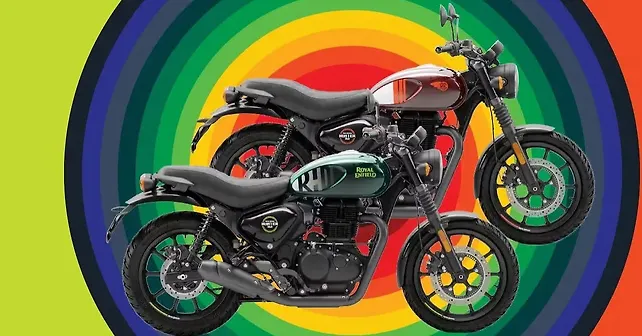 Royal Enfied Hunter 350 gets two new colours - BikeWale