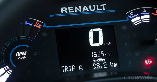 Renault Triber Instrument Cluster - CarWale