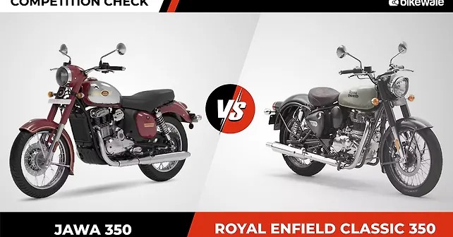 Jawa 350 vs Royal Enfield Classic 350 – Competition Check - BikeWale