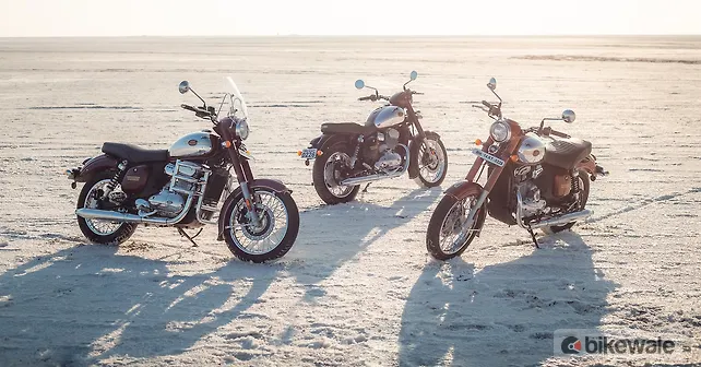 Jawa 350 available in three colour options - BikeWale