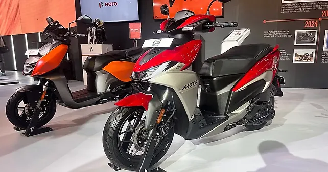 Hero Xoom 125R specifications revealed at Bharat Mobility Expo - BikeWale