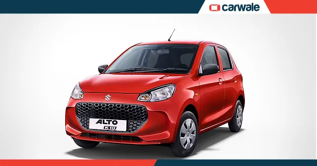 Maruti Alto K10 gets a price cut for select variants - CarWale