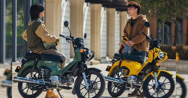 Honda Cross Cub 110 adventure two-wheeler launched! - BikeWale