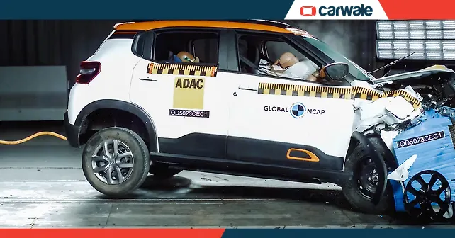 Citroen eC3 scores zero stars in Global NCAP crash test - CarWale