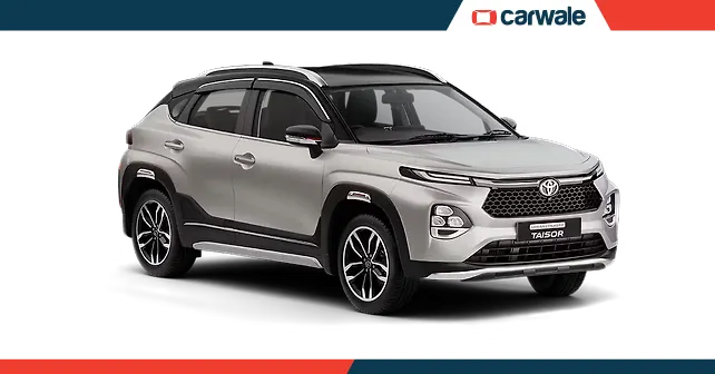 Toyota Taisor to be available in 8 colours and 5 variants - CarWale