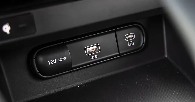 Kia Seltos Charging Ports - CarWale