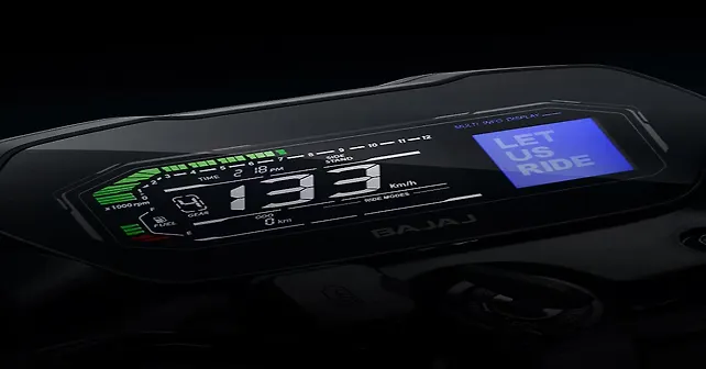 Bajaj Pulsar NS400 instrument cluster revealed - BikeWale