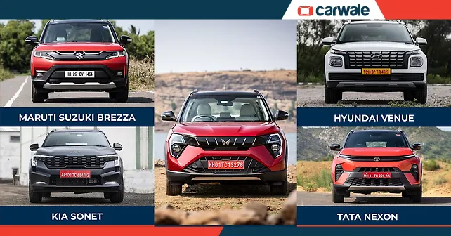Mahindra XUV3XO powertrain options compared with its competitors - CarWale