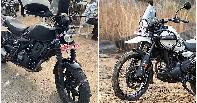 Royal Enfield Guerrilla 450 vs Himalayan 450: Visual Differences - BikeWale
