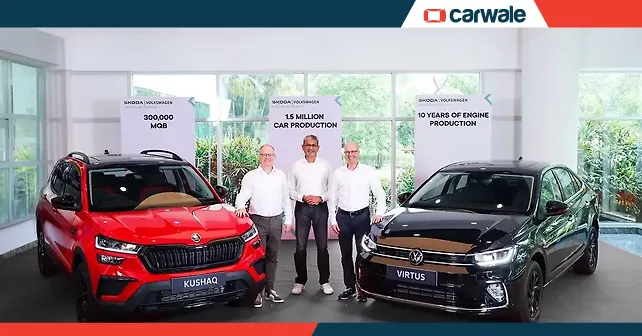 Skoda-Volkswagen hit 15 lakh units production milestone in India - CarWale