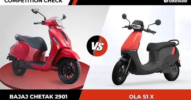 Bajaj Chetak 2901 vs Ola S1X – Competition Check - BikeWale