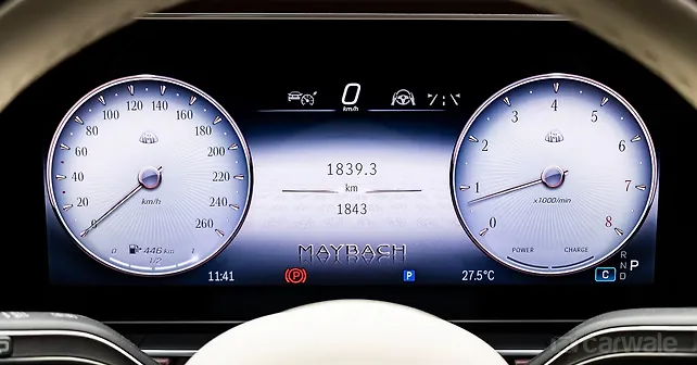 Mercedes-Benz Maybach GLS Instrument Cluster - CarWale