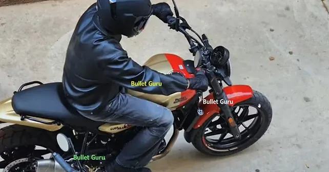 Royal Enfield Guerrilla 450 production bike details revealed - BikeWale