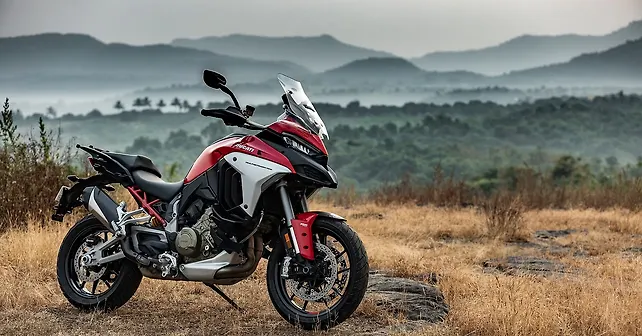 Ducati Multistrada V4 available with benefits worth Rs 1.5 lakh - BikeWale