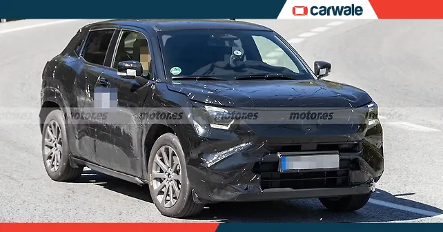 Maruti eVX spy shots confirm production-spec features - CarWale