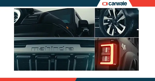 Mahindra Thar Roxx exterior design unveiled: What we know so far - CarWale