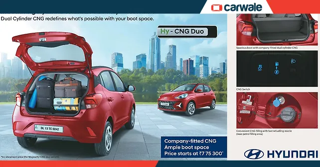 Hyundai Grand i10 Nios HY-CNG Duo variant launched in India at Rs 7.75 ...