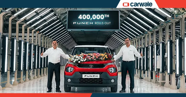 Tata Punch achieves the 4 lakh unit sales milestone - CarWale