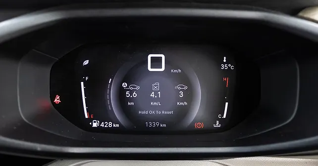 Citroen eC3 Instrument Cluster - CarWale