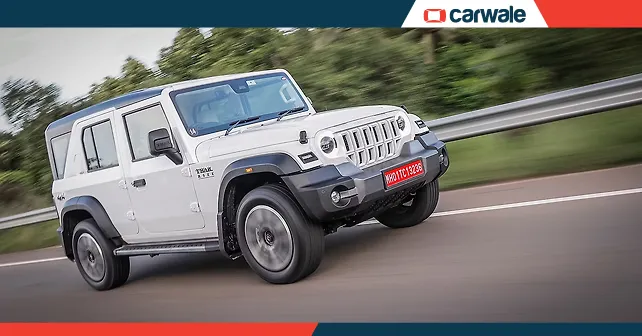 Mahindra Thar Roxx ARAI-certified mileage revealed - CarWale