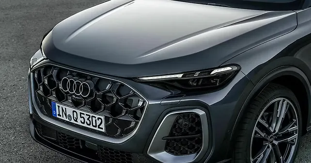 Audi New Q5 third-gen Exterior Closeups - CarWale