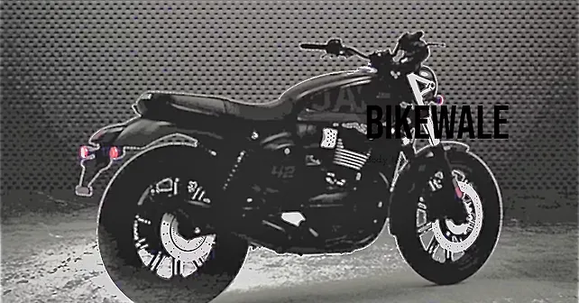 New Jawa 42 revealed partially in new teaser - BikeWale