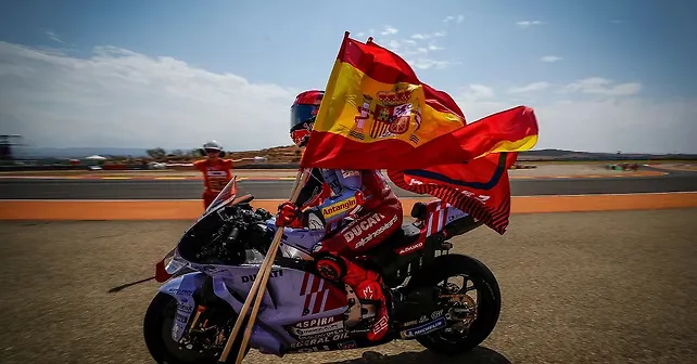 MotoGP 2024: Marc Marquez wins the Aragon GP - BikeWale