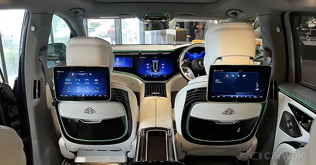 Mercedes-Benz Maybach EQS SUV Interior Lights - CarWale
