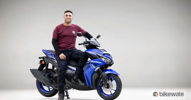 Yamaha Aerox 155 Version S: First ride review - BikeWale