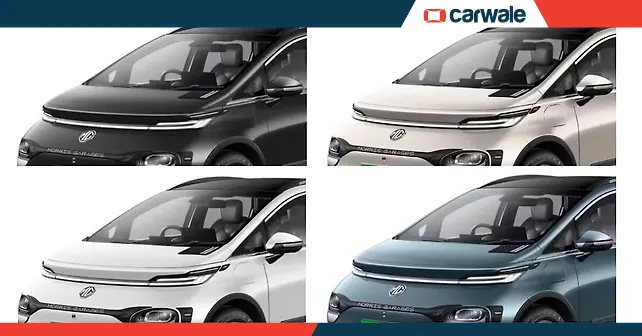 Scoop! New MG Windsor EV exterior colour options revealed - CarWale