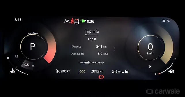 Tata Curvv Instrument Cluster - CarWale