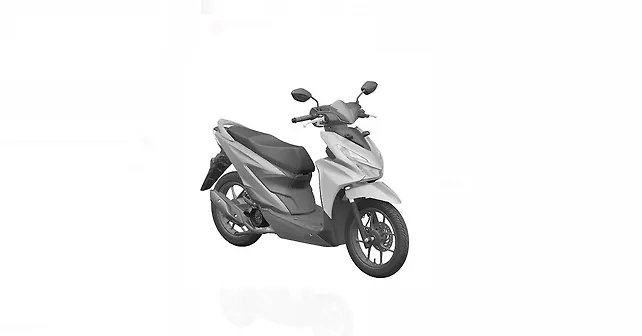 Honda Beat scooter design patented in India - BikeWale