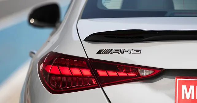 Mercedes-Benz AMG C 63 S E Performance Head Light And Tail Lights - CarWale