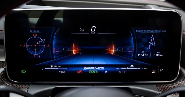 Mercedes-Benz AMG C 63 S E Performance Instrument Cluster - CarWale