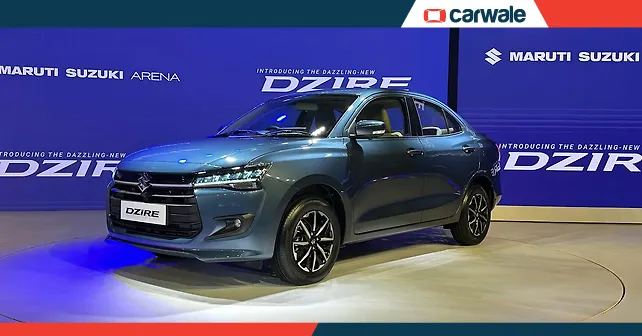 New Maruti Dzire launched in India; prices start at Rs. 6.79 lakh - CarWale