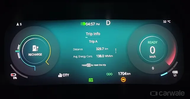 Tata Nexon EV Instrument Cluster - CarWale