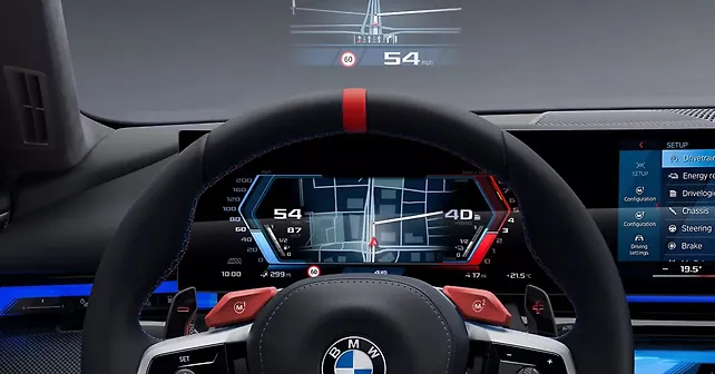 BMW M5 Instrument Cluster - CarWale