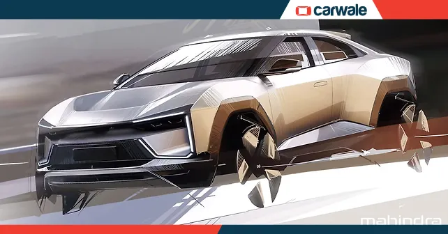 Mahindra BE 6e teased ahead of debut next week - CarWale