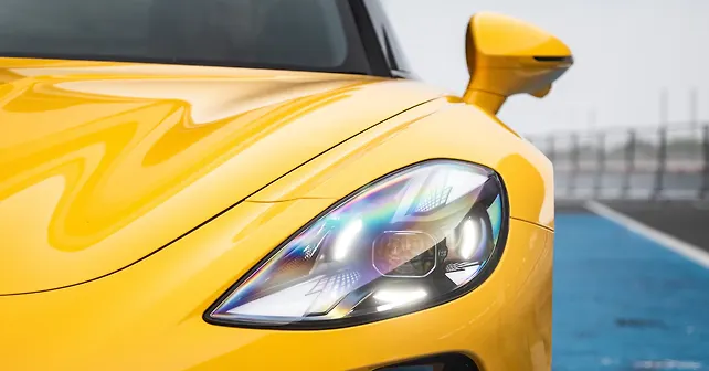 MG Cyberster Head Light And Tail Lights - CarWale