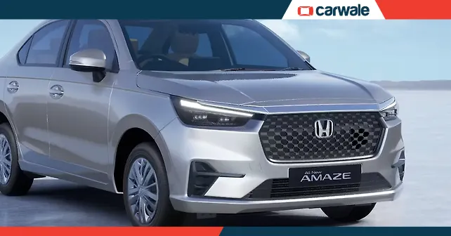 Third-gen Honda Amaze base variant is detailed - CarWale