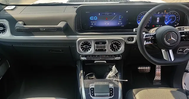 Mercedes-Benz G580 with EQ technology Dashboard - CarWale
