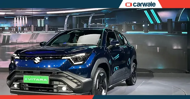Maruti e Vitara revealed at Bharat Mobility Expo 2025 - CarWale