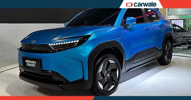 Toyota Urban BEV Concept showcased at Bharat Mobility Expo 2025 - CarWale