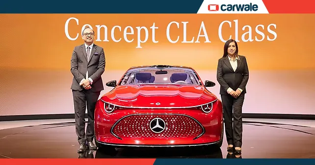 Mercedes-Benz Concept CLA unveiled at Bharat Mobility Expo 2025 - CarWale